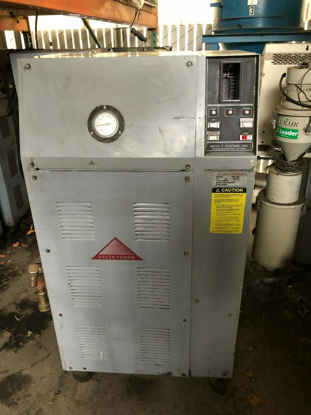 12 Kw Delta Therm Hot Oil Temperature Controller Model T1221MS | eBay