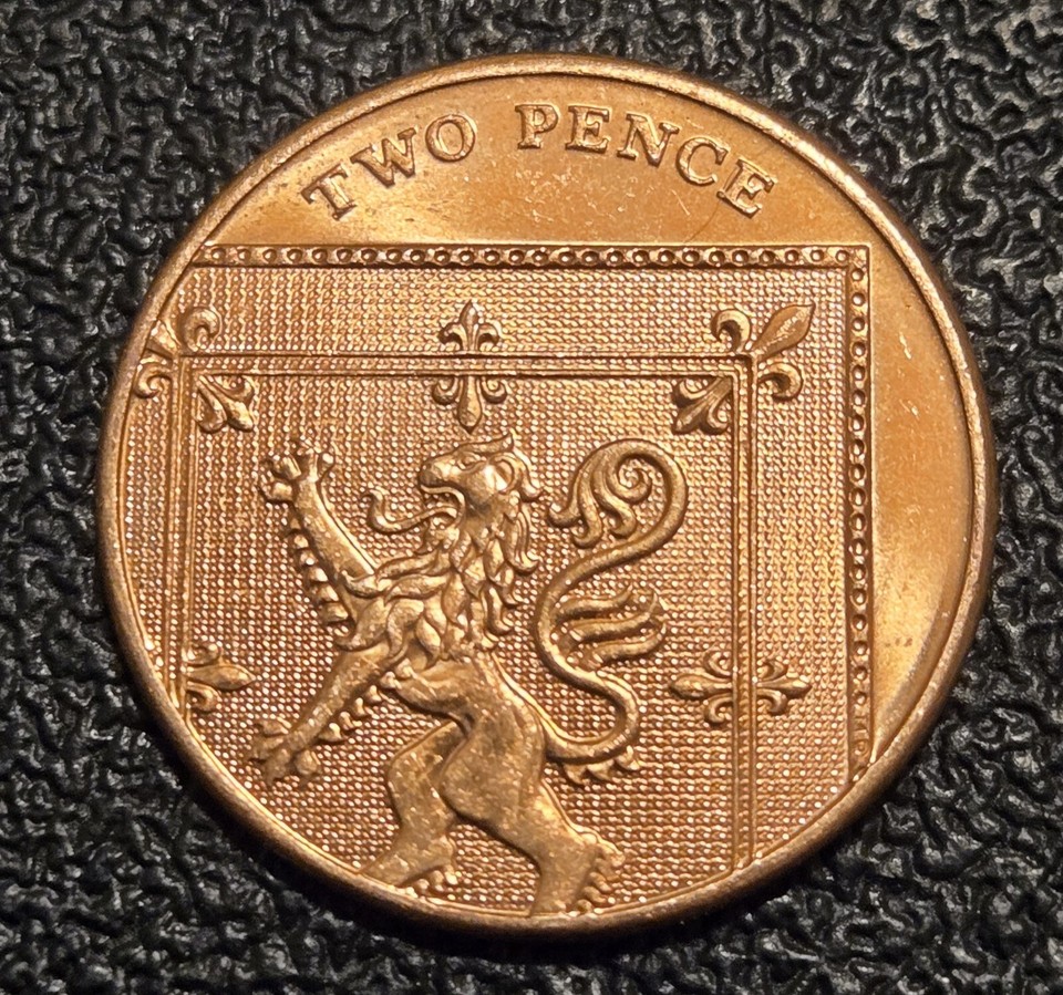 2015 UNITED KINGDOM 2 Pence BEAUTIFUL COIN | eBay