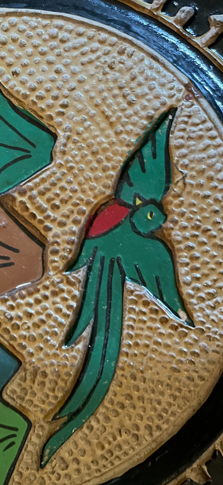 Rare Antique Earthy Clay Pottery Plate/Bowl From Recuerdo De Guatemala ...