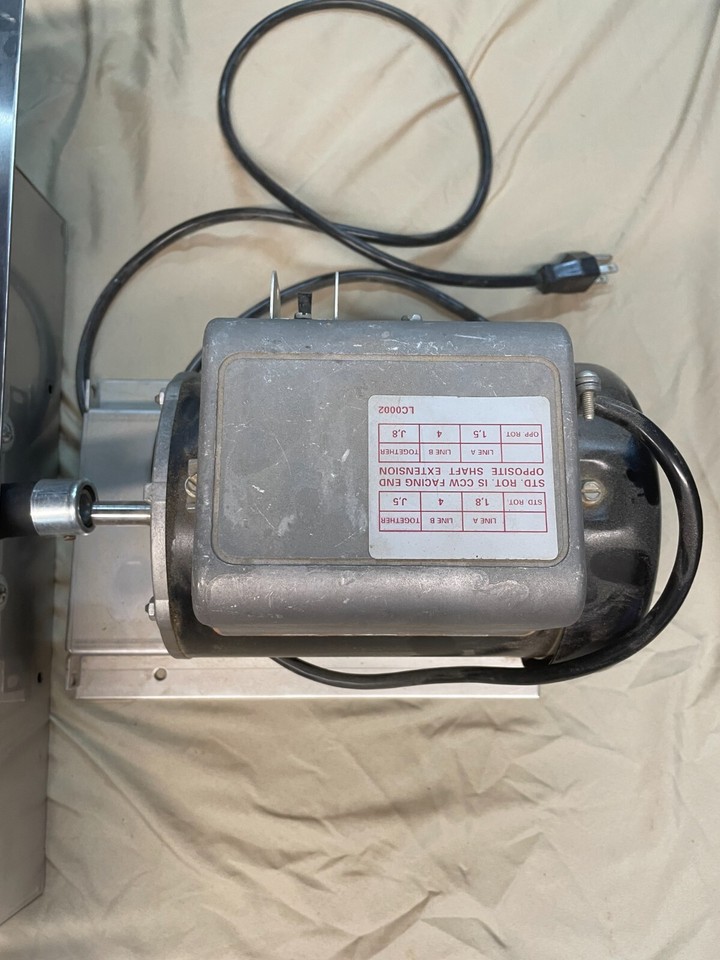 24 in drum 5/8 HP Drum Table Leveling sander made By Baldor Sand Flee ...