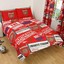 ARSENAL DUVET COVER SET CUSHION SINGLE DOUBLE QUILT COVER FOOTBALL ...