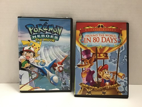 Pokemon Heroes Movie, Around The World. In 80 Days Dvds | eBay