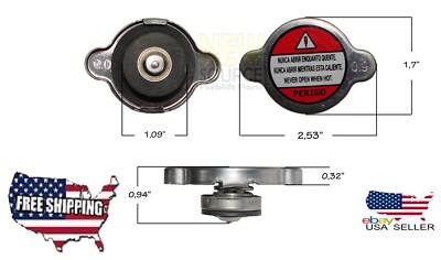 16401-23000-71 16401-U2000-71 TOYOTA FORKLIFT 13 PSI RADIATOR CAP TR001 ...