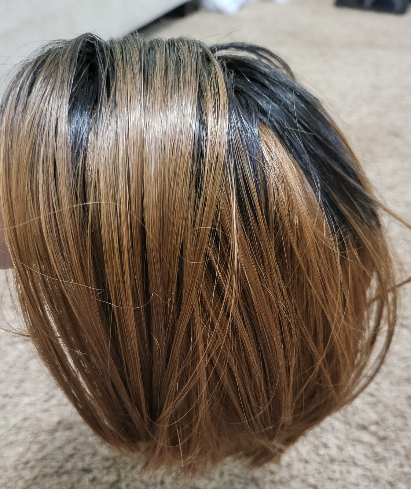 100% Human Hair Pixie style wigs - HH-ADDISON- 2 in 1- 9" and 12" Brown ...