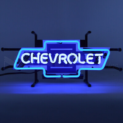 Neon Sign Chevy Bowtie Chevrolet Truck SS Camaro Nova Impala wall lamp ...