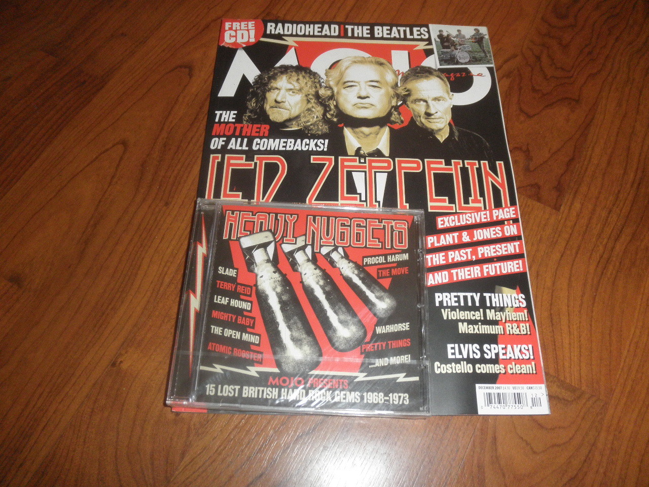 Mojo Magazine_LED ZEPPELIN With CD "HEAVY NUGGETS" | eBay