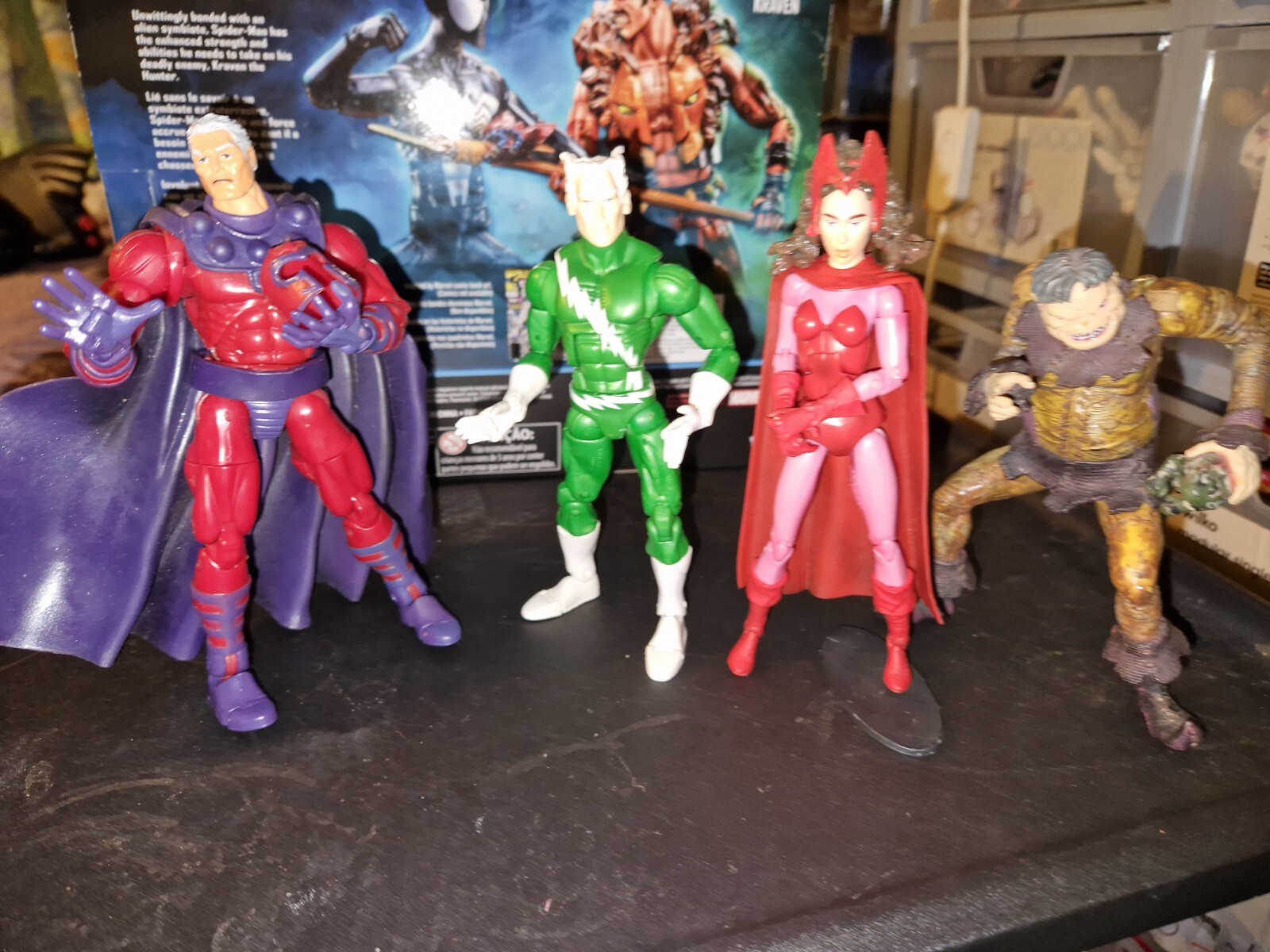 Marvel Legend Brotherhood of Evil Mutants Magneto Quicksilver Scarlet ...