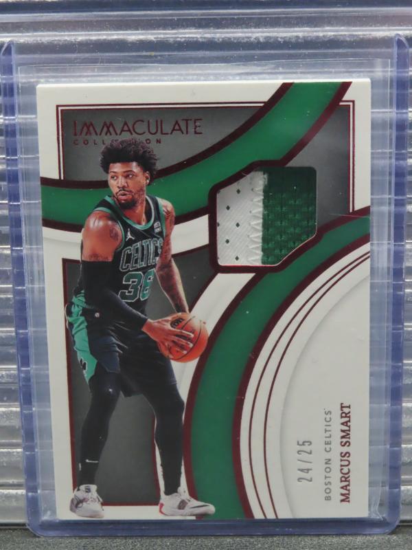 Marcus Smart 2024 Immaculate #16 Shadowbox Signatures - International ...