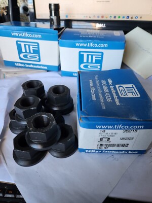 10 Two Piece Flanged M22x1.5 Wheel Nuts 33mm Hex | eBay