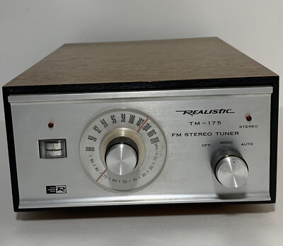 Vintage Realistic TM-175 FM Stereo Tuner 31-2013 | eBay