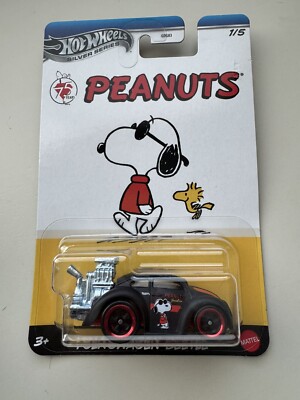 2024 Hot Wheels 75th Peanuts Snoopy Joe Cool Volkswagen Beetle | eBay
