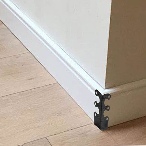 Metal Corner Protectors for Baseboards 6 Pack with Classic Vintage ...