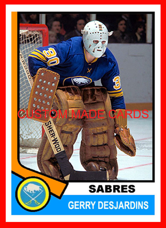 BUFFALO SABRES Like 1974-75 Set Style CUSTOM MADE Hockey Cards YOU PICK ...