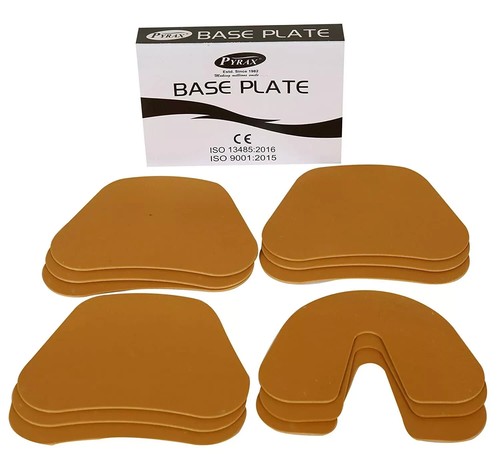 PYRAX Lab Shellac Base Plates Pack Br wn Bite For Dental Pur ose (Free ...