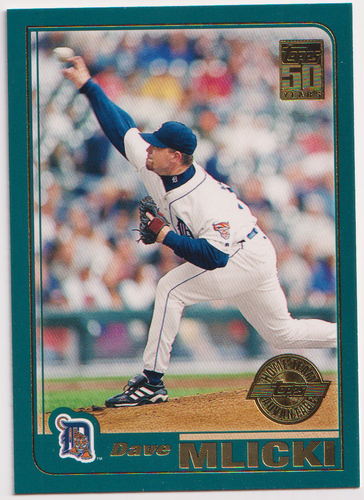 2001 Topps HTA #595 Dave Mlicki Detroit Tigers | eBay