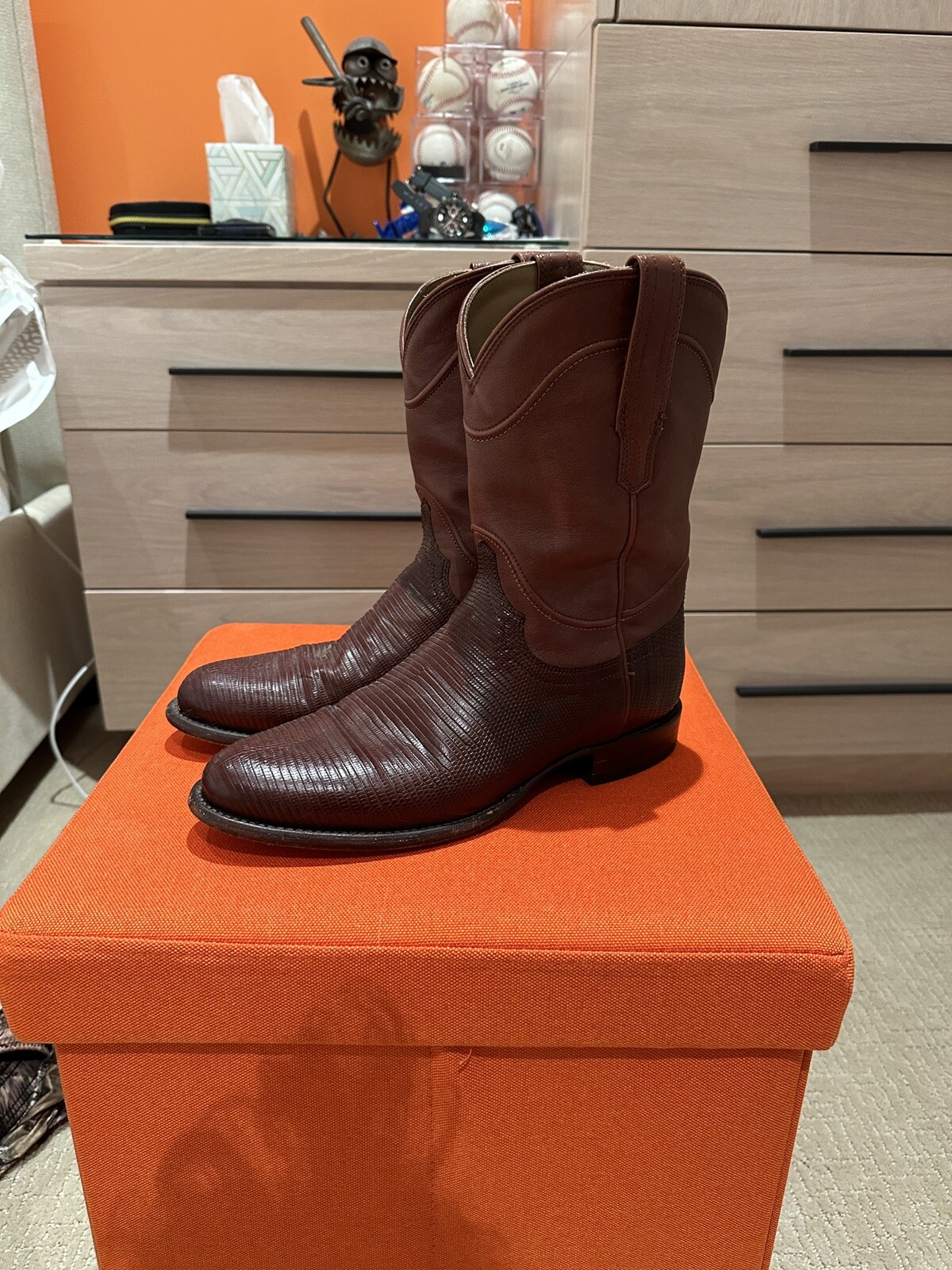 Tecovas Lizard Roper Boots | eBay