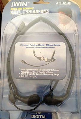 jWIN JH-M35 Headphone with Mic / Free Shipping | eBay