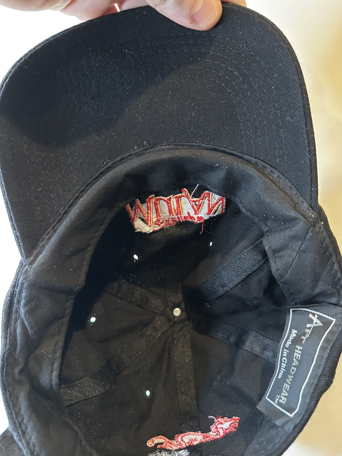 Disney Mulan Hat Vintage Rare Black GOOD Adjustable Headwear | eBay