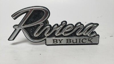 1986 1987 1988 1989 1990 1991 1992 93 Buick Riviera Front Grill Emblem ...
