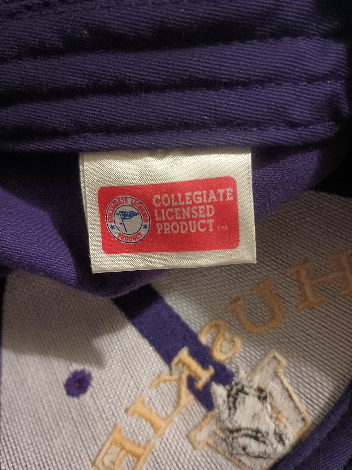 VINTAGE PURPLE UNIVERSITY OF WASHINGTON HUSKIES STRAP ADJUSTABLE HAT ...