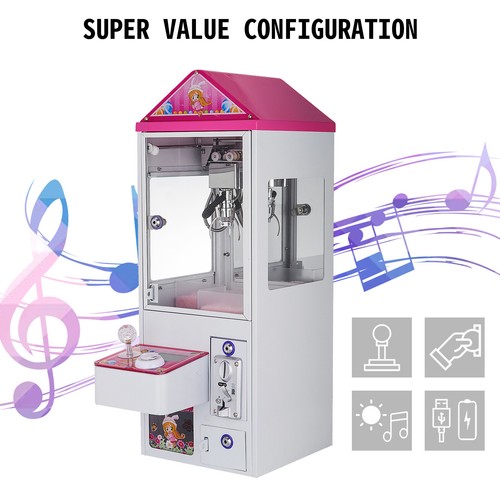 LAKAGO 110V Crane Claw Machine Candy Toy Grabber Catcher for Carnival ...
