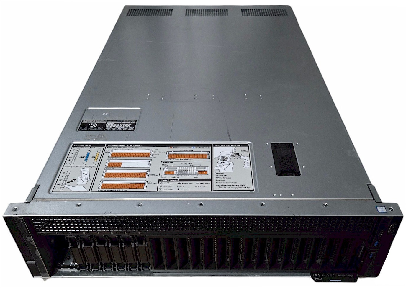 Dell PowerEdge R940 Server 2x Xeon Gold 5120 / 256GB RAM / 8-Bay / H330 ...