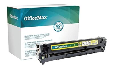 OfficeMax Reman Yellow Toner Cartridge Replacement For HP CE322A | eBay