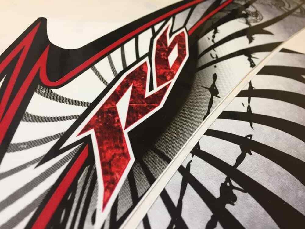 2012 Yamaha YZF-R6 Custom Decal Stickers White Black Full Set Kit ...