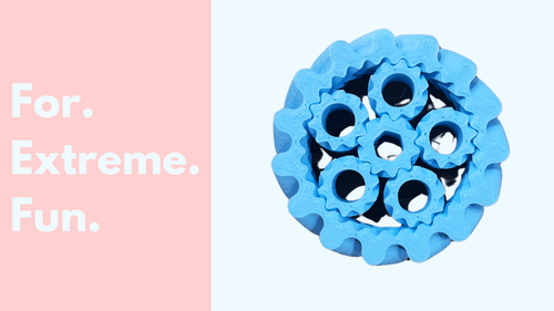 3D Printed Fidget Spinner OR Circle Toy For Stress Relief Toys Gift ...