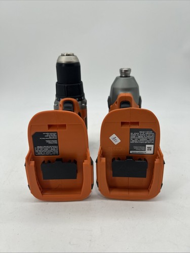 Ridgid 2pc Drill Set R860010 & R860021 With Battery and Charger A51 | eBay