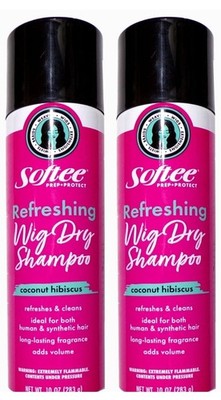 Softee Wig Weave Dry Shampoo Coconut Hibiscus 10oz (Set of 2) | eBay