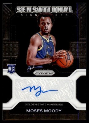 2021 Panini Prizm Moses Moody #SS-MMO Sensational Signatures | eBay