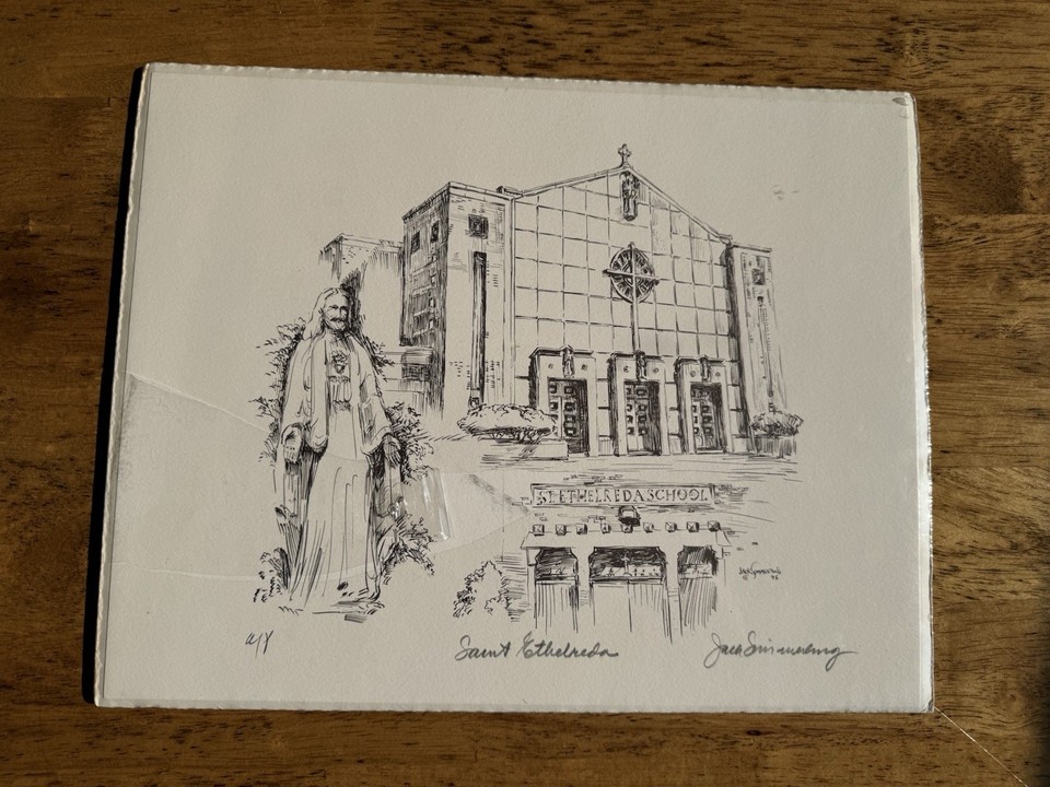 Jack Simmerling Collection: Artist Proof Prints. Pencil Signature ...