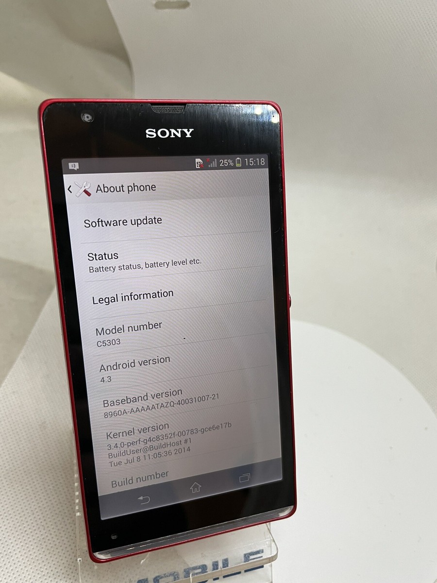 Xperia Sp Red