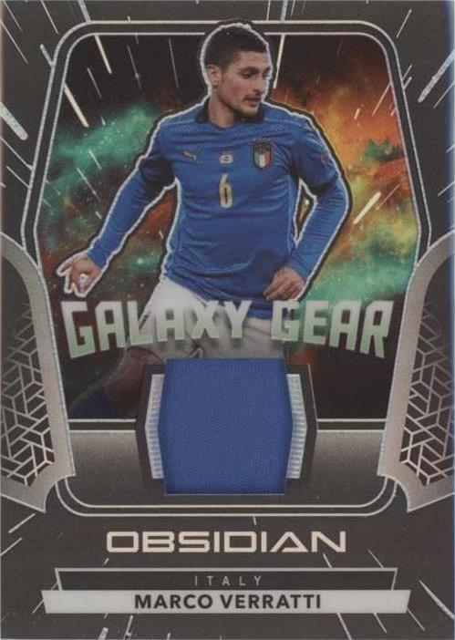 2020-21 Panini Obsidian - Galaxy Gear Relics Marco Verratti #GG-MV /149 ...