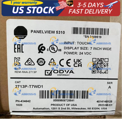 NEW Allen Bradley 2713P-T7WD1 PanelView 5310 Graphic Terminal | eBay