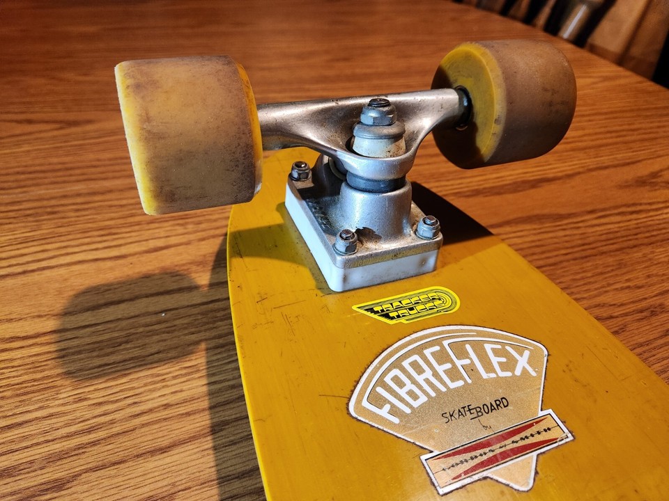 G&S 70's Vintage Fibreflex Kick Tail 27" G&S Wheels (×2), Trackers ...