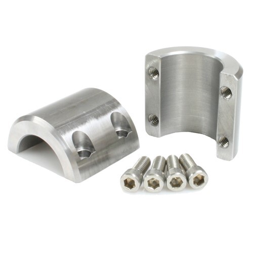 2 Clamp On 4 Blt Steel DOM Fabrication Clamp 1.00" Roll Bars Cage ...