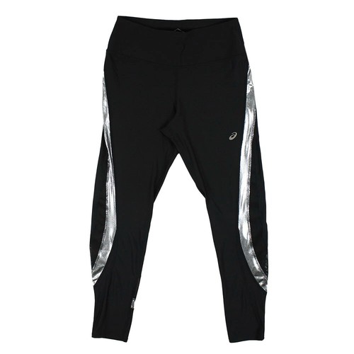 Women's ASICS Reflective Performance Athletic Running Leggings Black ...