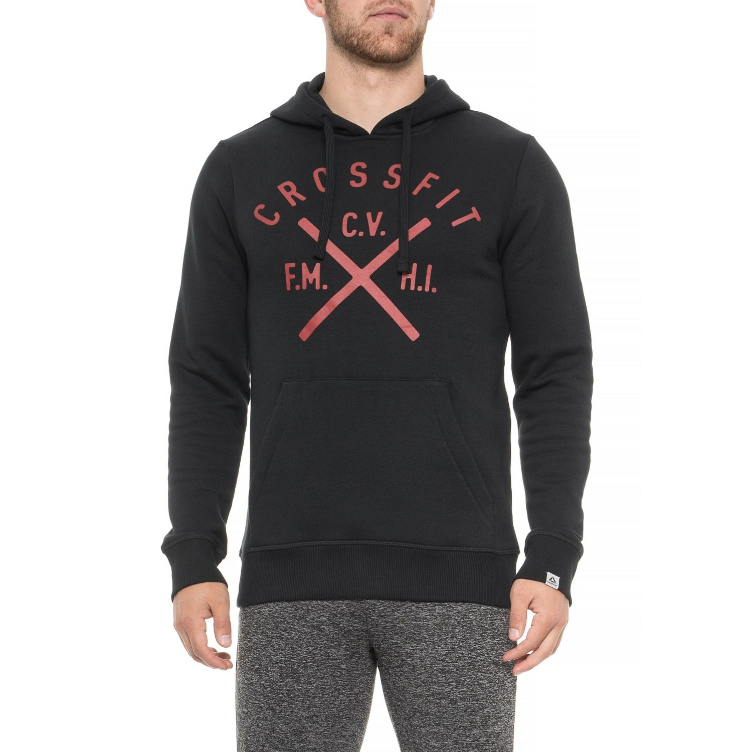 Reebok CrossFit Men's Heritage Performance Pullover Hoodie CF4550 NWT ...
