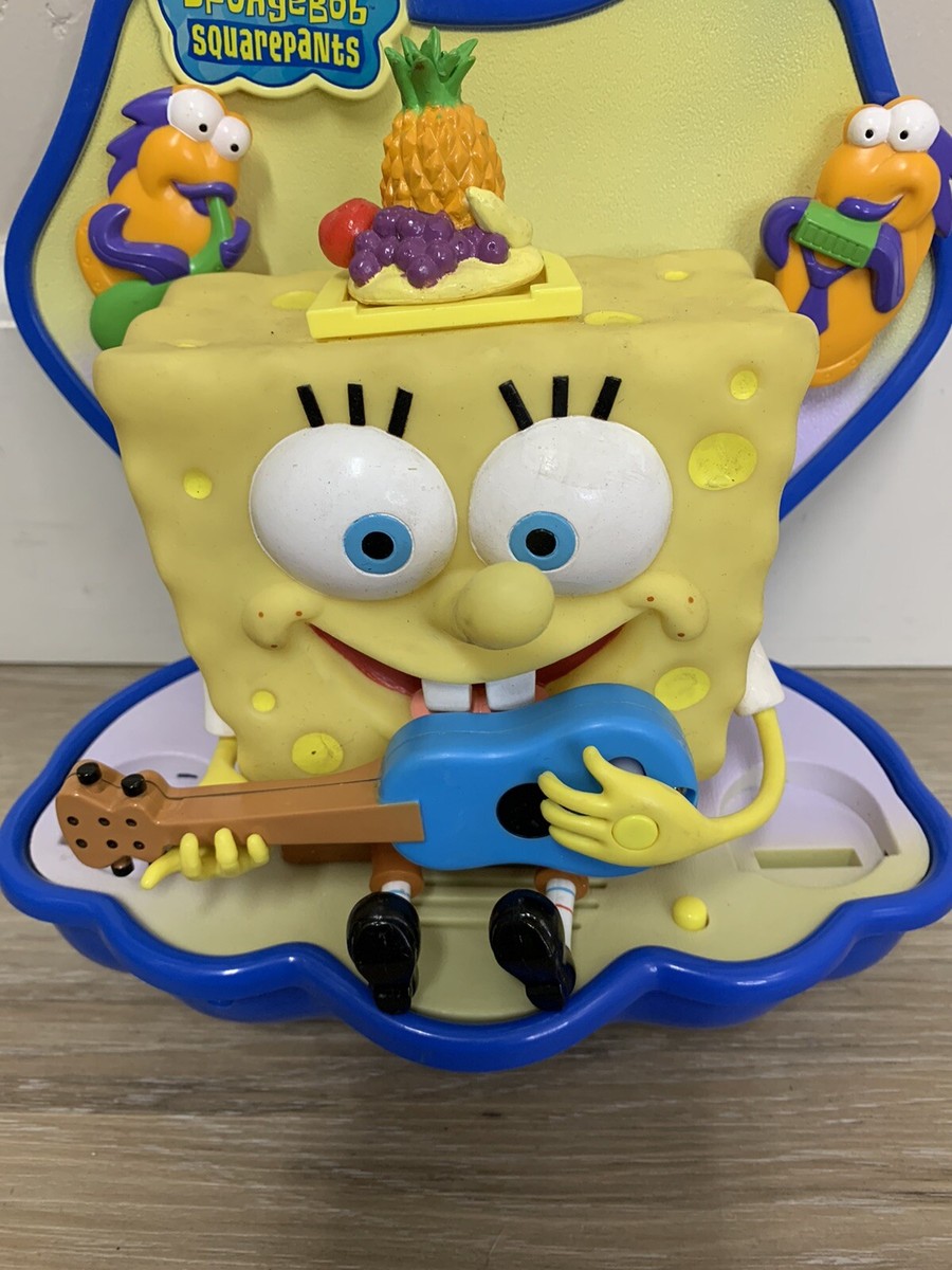 Spongebob Clam Baby Cleaning