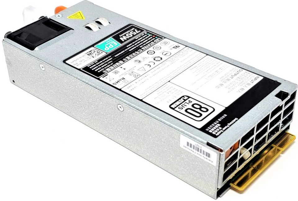 For DELL R630 R730 R740 XD T430 T630 750W Power Supply E750E-S1 PJMDN ...