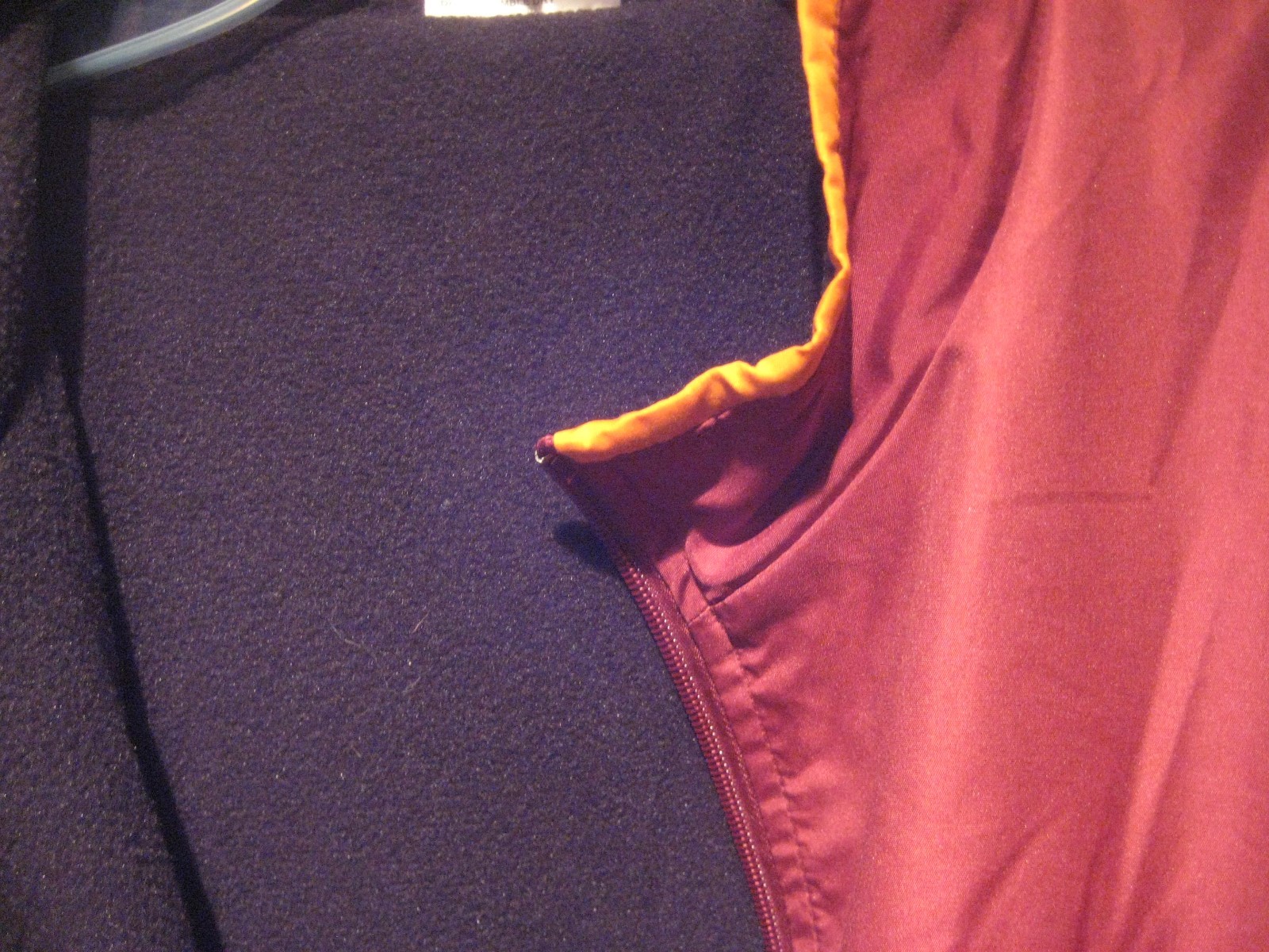 VT Virginia Tech Hokie Polyester Fleece Lined Full-Zip Jacket XXL ...