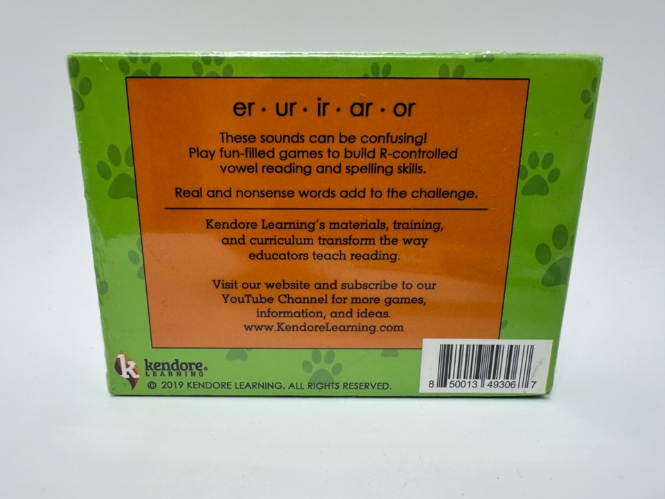 Tiger Trek R-Controlled Vowel Games Kendore Learning | eBay