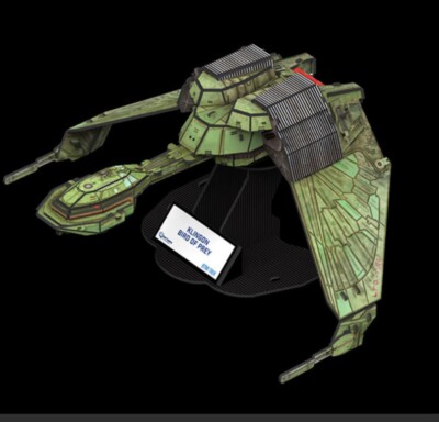 Star Trek III Search For Spock Klingon Bird Of Prey Qraftworks Puzzle ...