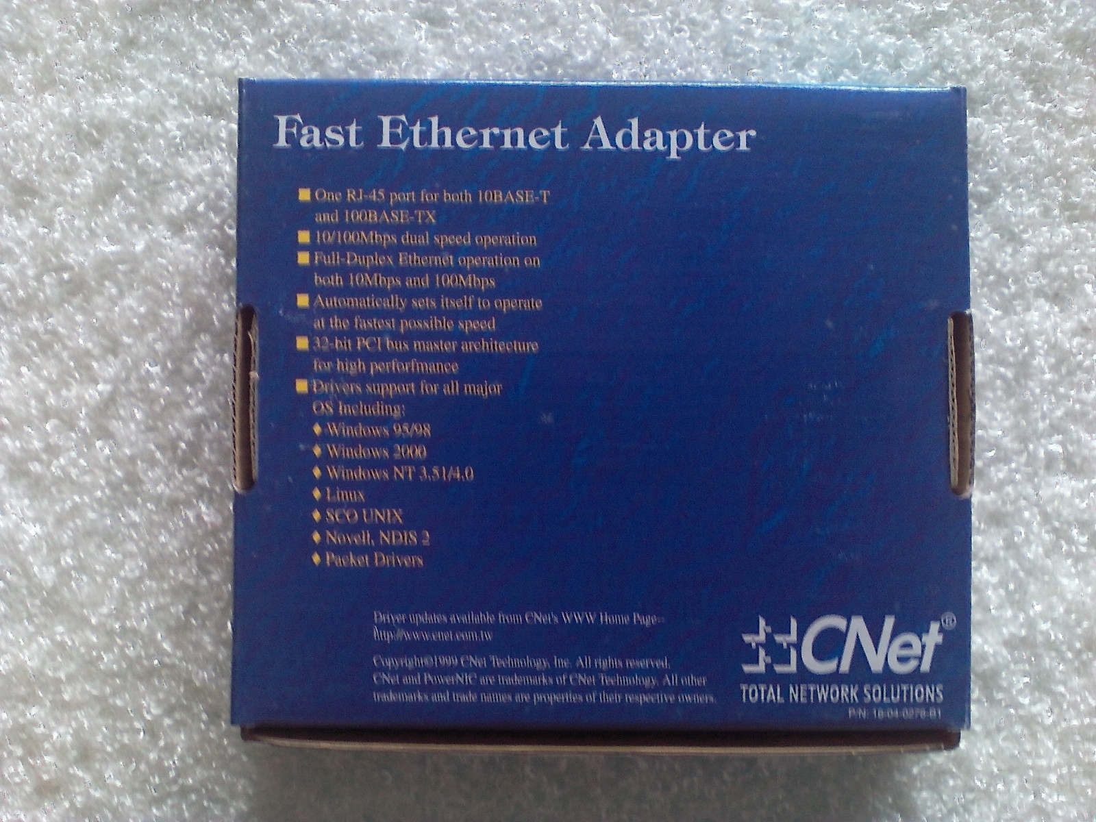 CNET FAST ETHERNET ADAPTER | eBay