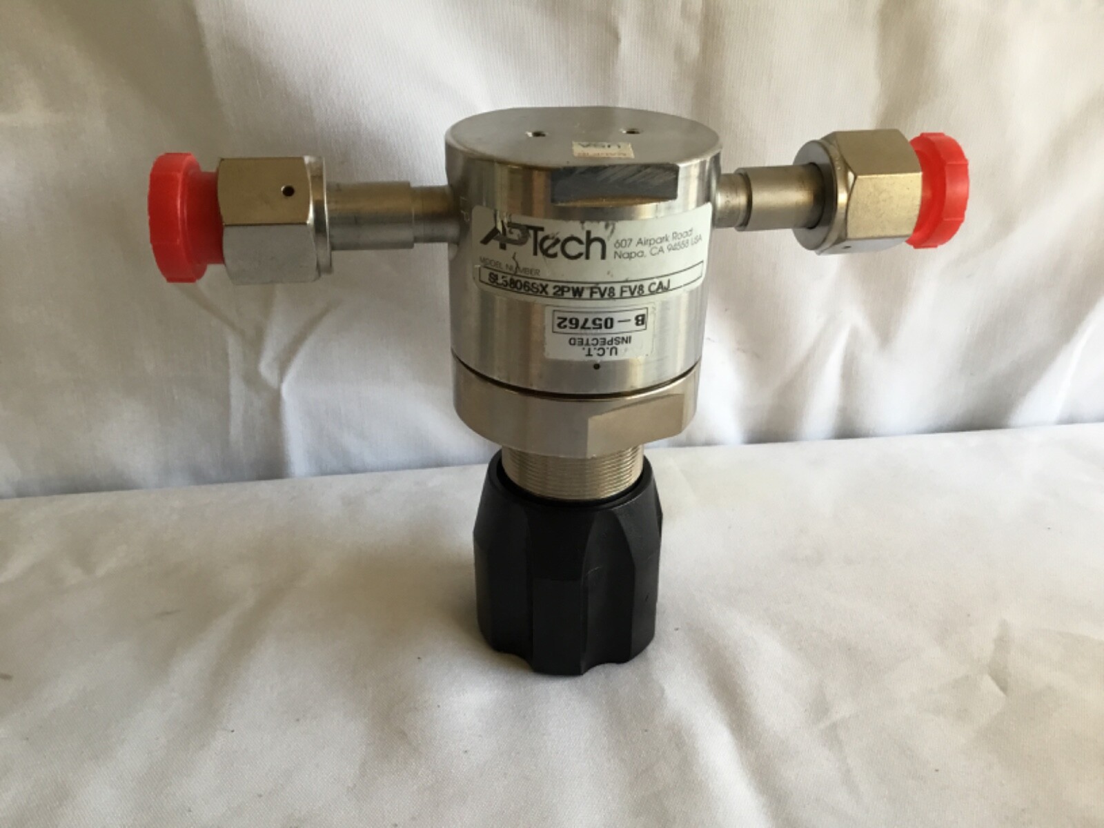 APTech SL5806SX 2PW FV8 FV8 CAJ Pressure Regulator max 300 PSI INLET ...