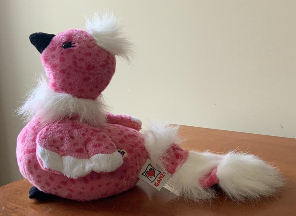 Ganz Webkinz Plush Cherry Blossom Pink Bird HM455 *NO* Code EUC | eBay