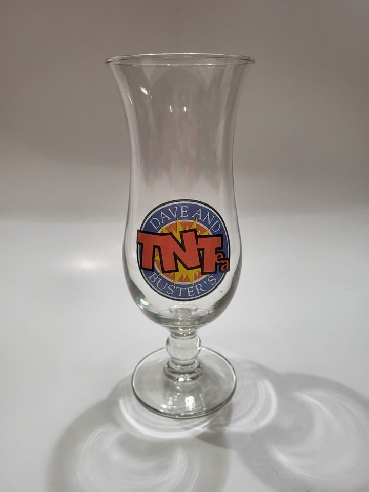 Dave and Buster’s "TNTea" Hurricane-Style Glassware, 8" tall | eBay