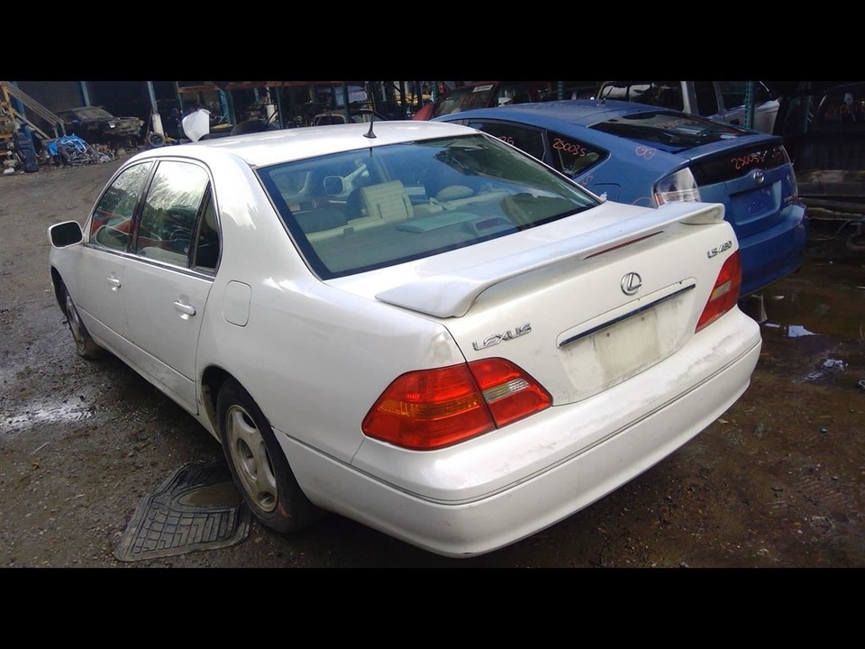 01 02 03 04 LEXUS LS430 REAR BUMPER ASSEMBLY WHT-062 SCRATCHES SUN ...